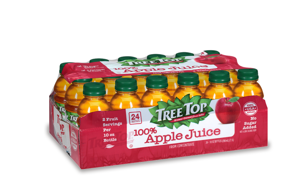 Tree Top 100% Apple Juice 24 ct 10oz | Four Seasons Candy